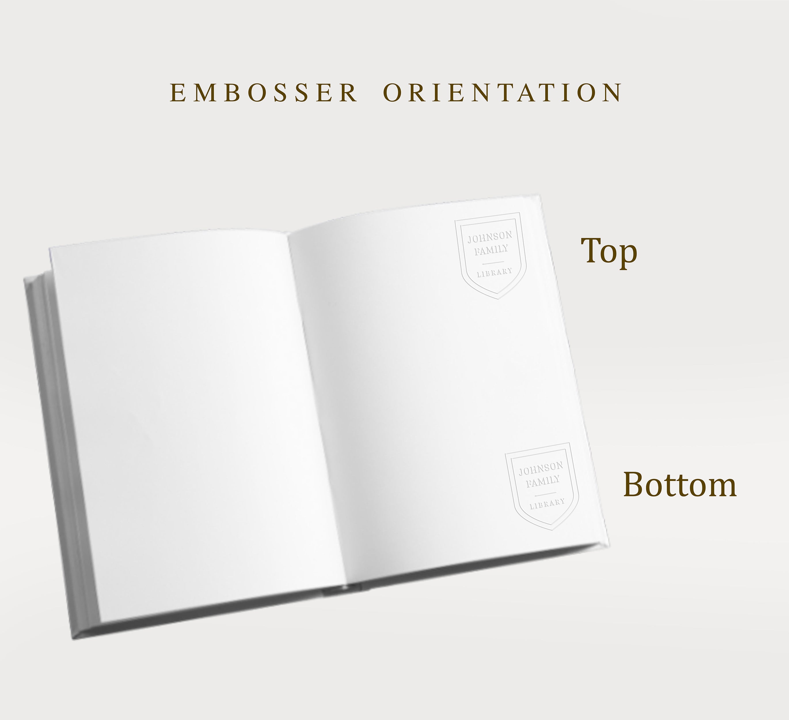 Custom Book Embossers - 100+ Premade designs – Ladd Stamps