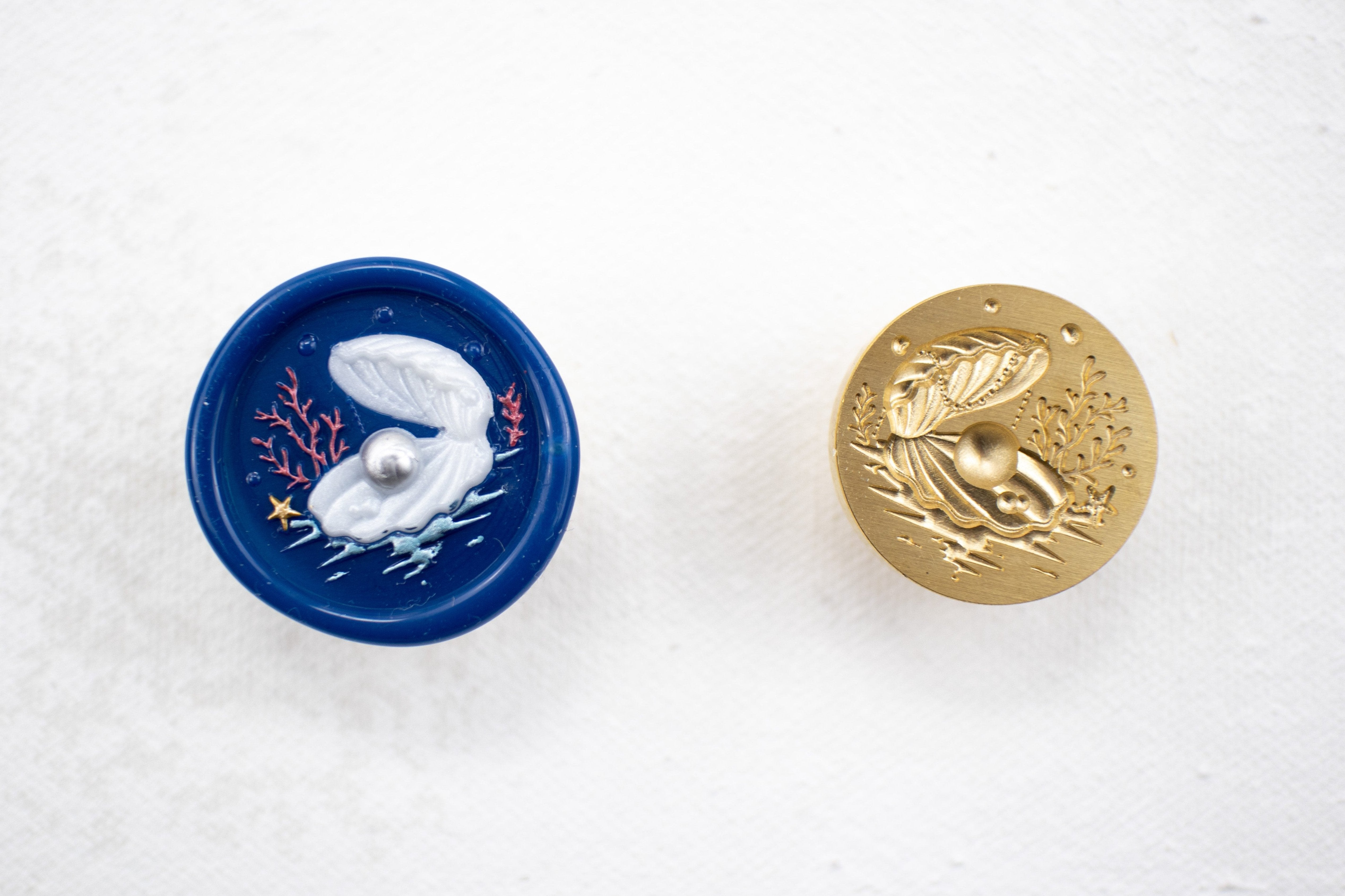 Wax Stamp - Pearl – Ladd Stamps