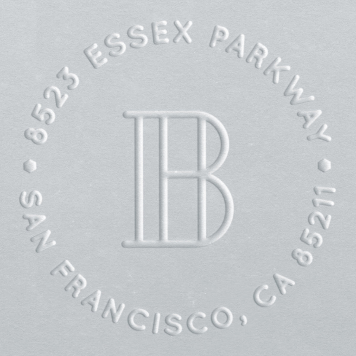 Return Address Embosser | Custom Embosser by Ladd Designs – Ladd Stamps