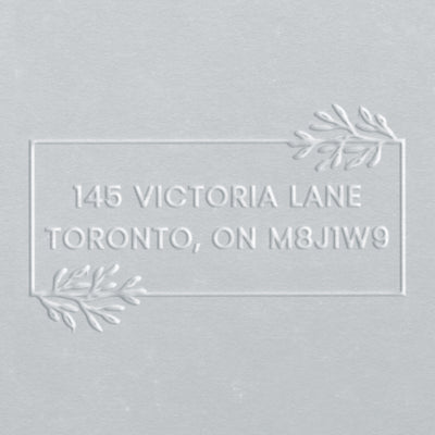 Address embosser | Custom Embosser | Housewarming Gift – Ladd Stamps