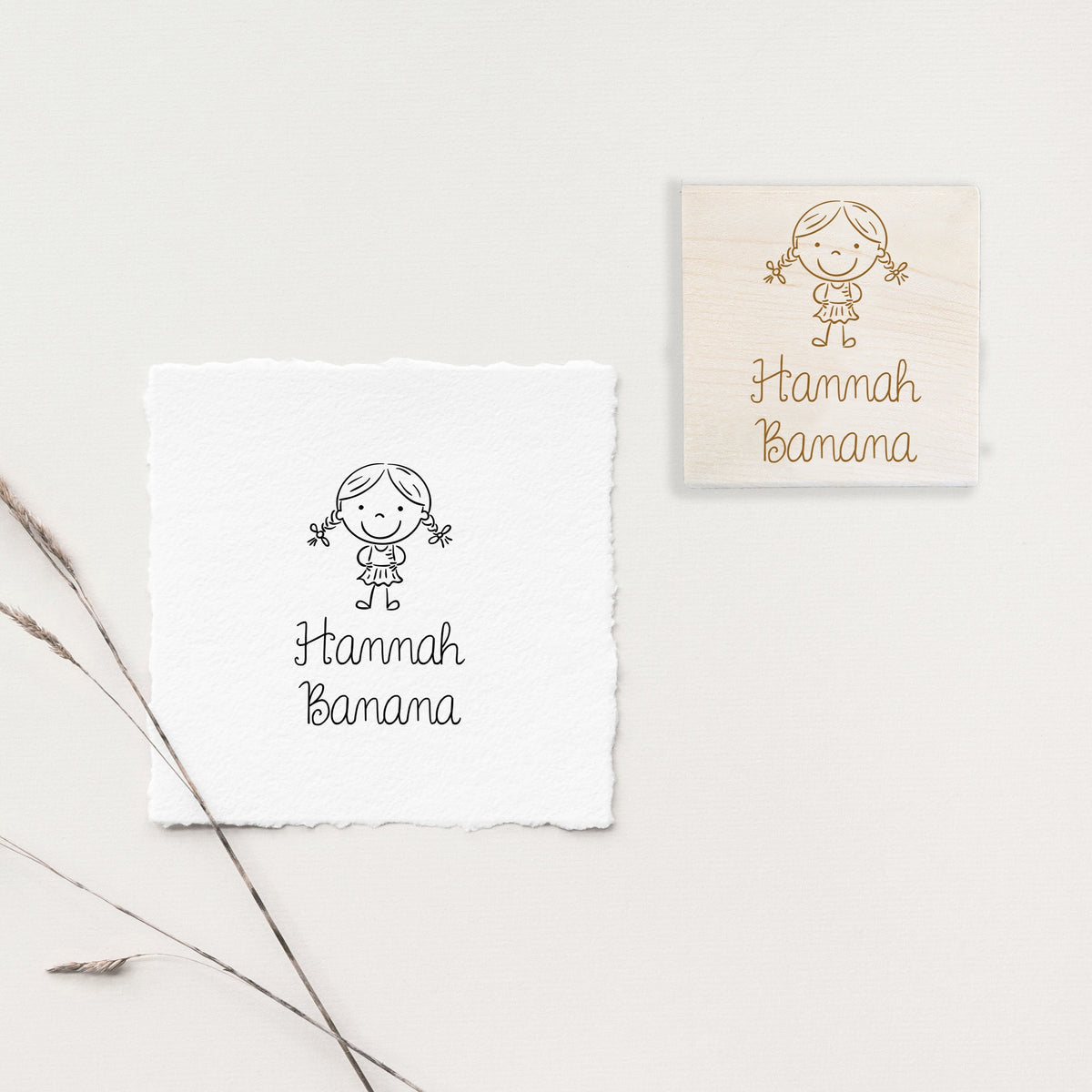Lightweight & Eco-friendly Kid Stamp For Girl | Ladd Designs – Ladd Stamps