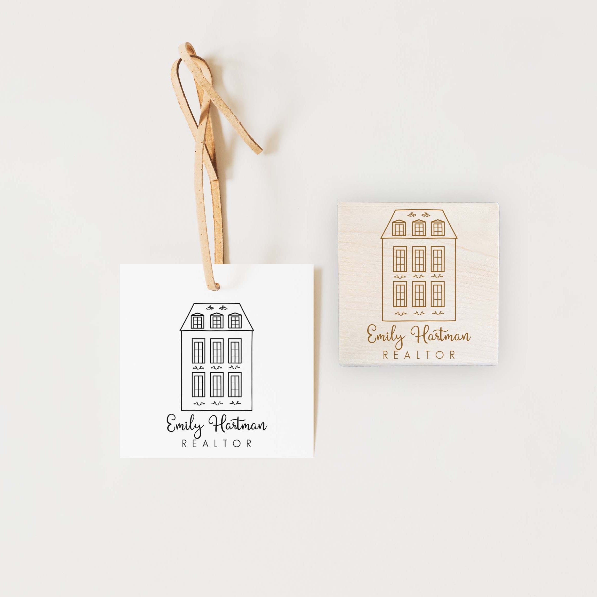Custom Stamp | Personalized Stamp | Self-Inking Stamp | Realtor Logo ...